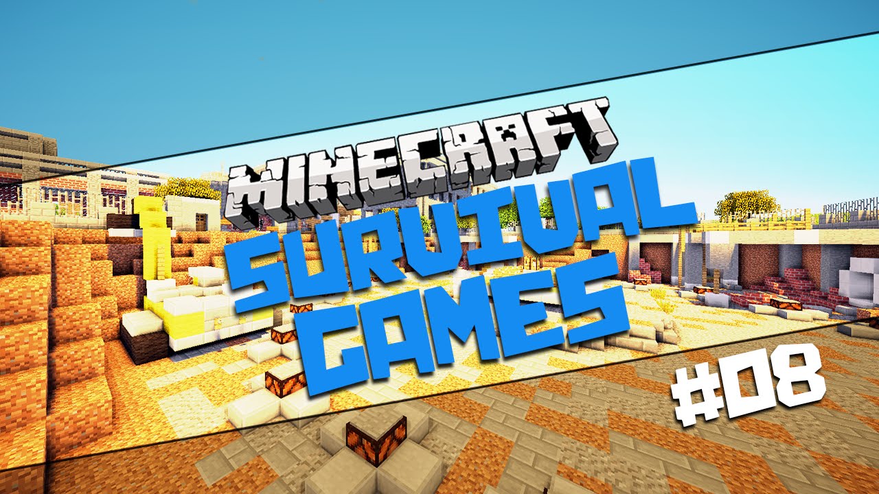 Minecraft Survival Games #8 - SG4 | Updates On Montage And Minecraft 1. ...