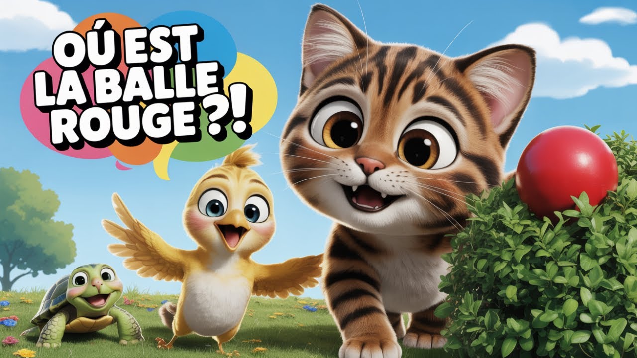 Où est la balle rouge ? | Solo et Dario en Mission Aventure ! - YouTube