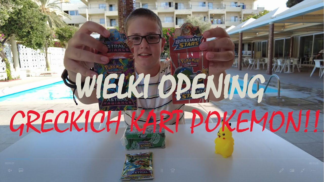 WIELKI OPENING GRECKICH KART POKEMON! UNBOXING POKEMON CARDS FROM ...