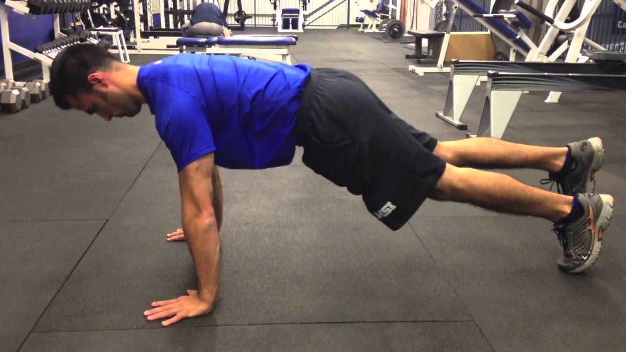 1 Foot Pushup - YouTube