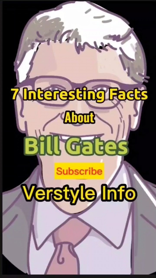 Interesting Facts About Bill Gates - YouTube