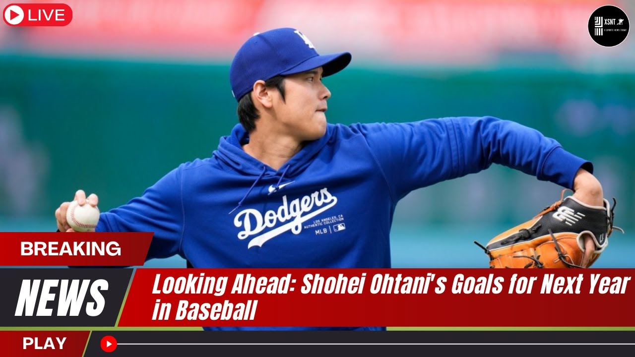 Looking Ahead: Shohei Ohtani's Goals for Next Year in Baseball - YouTube