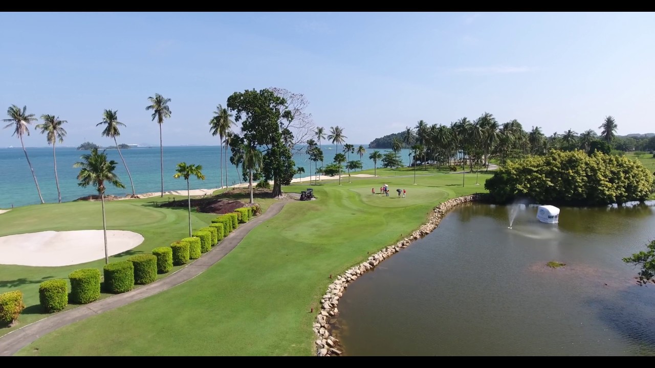 Batam Golf and Country Club Courses Palm # 7 - YouTube