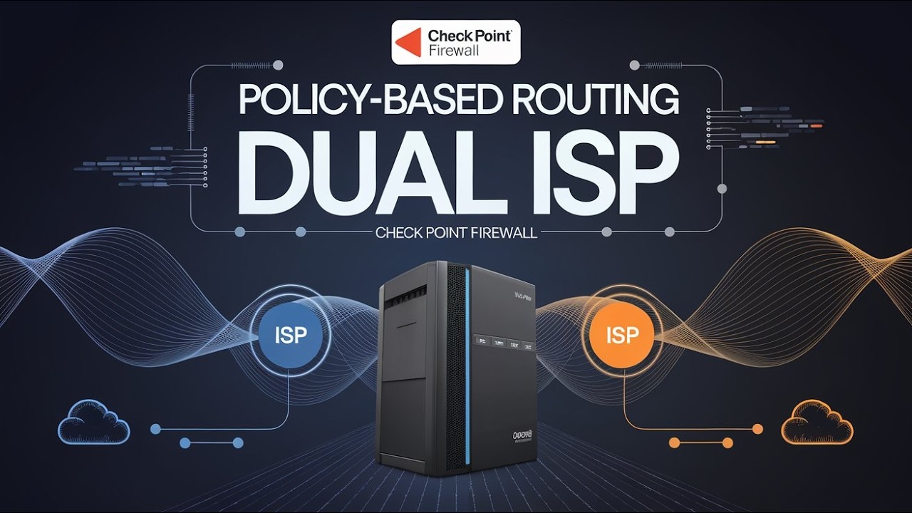 Check Point Firewall: Policy-Based Routing (PBR) | Dual ISP ...