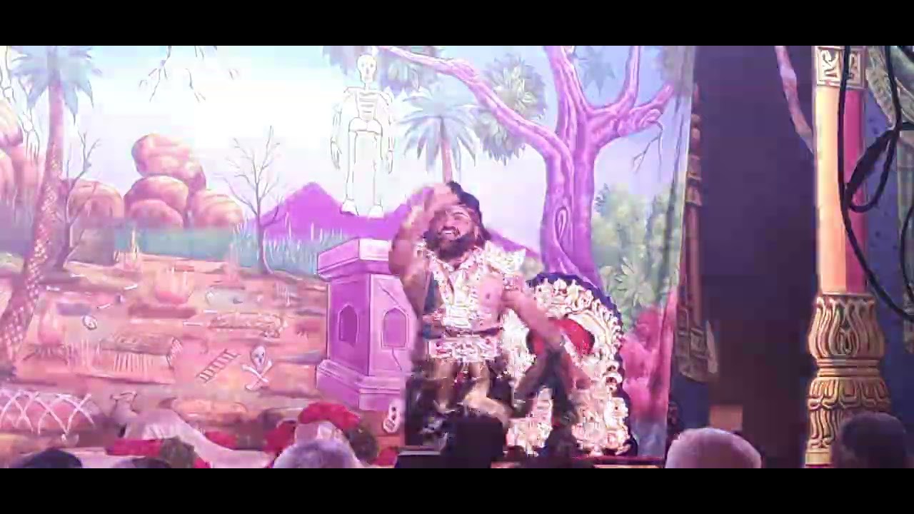 Sri Krishna sandana or kurukshetra shakuni role acted by Mr. vijay ...