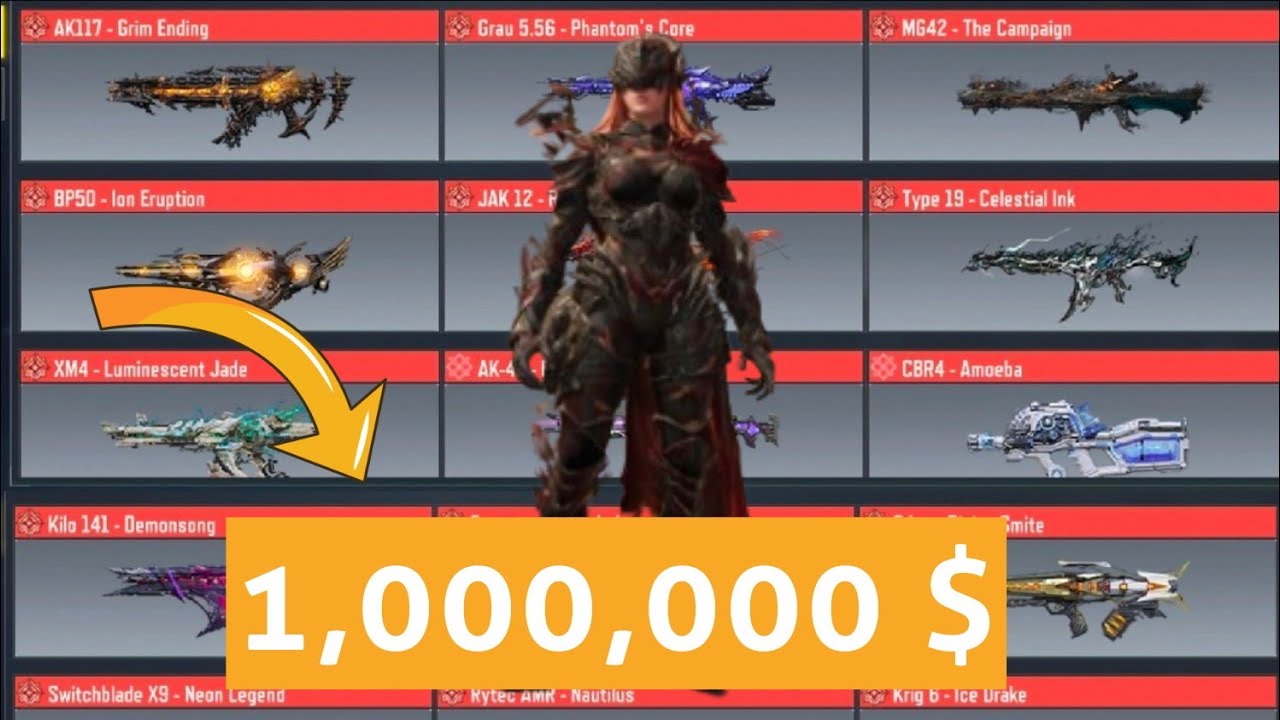 This COD Mobile Account is Worth $1,000,000 COD POINTS? 😱 - YouTube