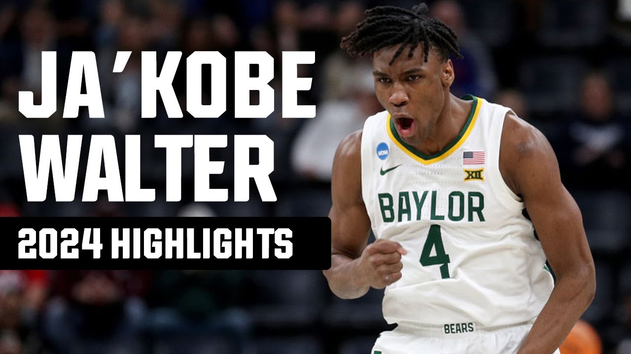 Ja'Kobe Walter 2024 NCAA tournament highlights - YouTube