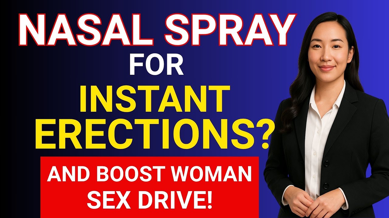 UROLOGIST: This Nasal Spray Destroys ED and Makes You Rock-Hard | Men's ...
