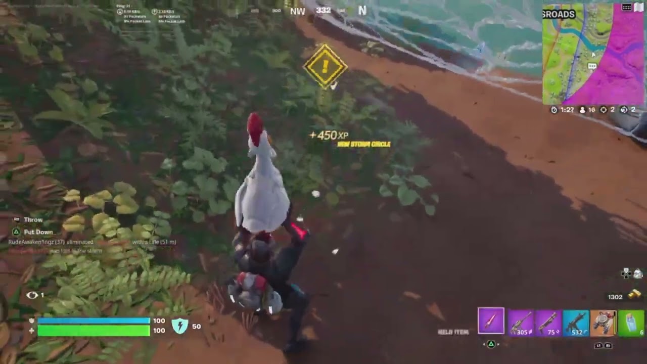 Jetpack + Chicken + Spiderwebs = ? - YouTube