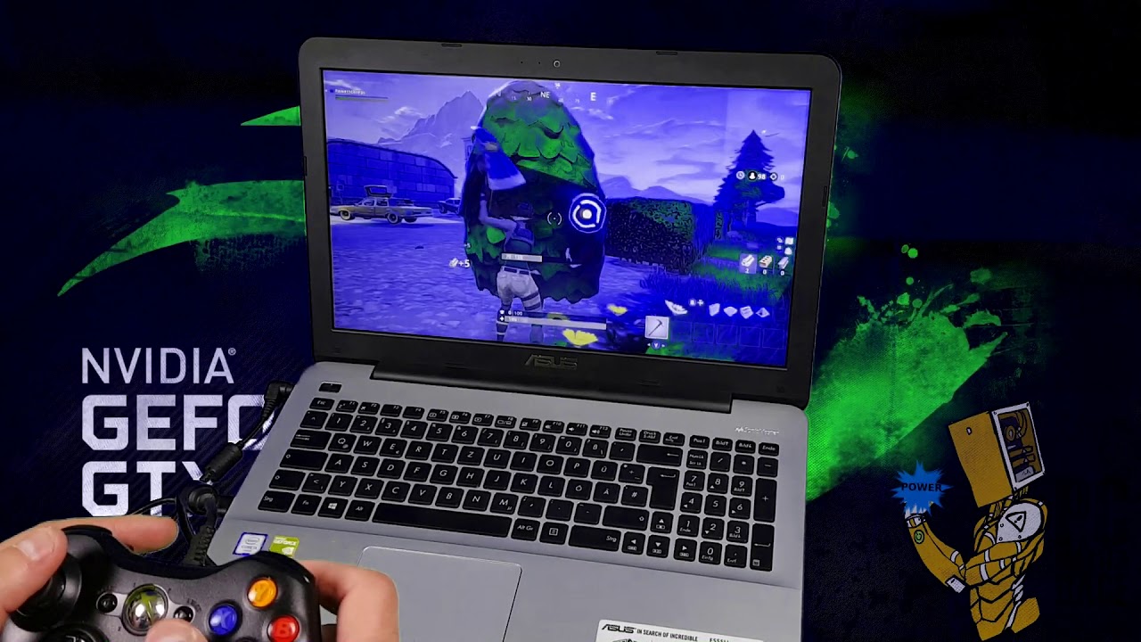 Asus Gaming Laptop " Green Screen " - YouTube