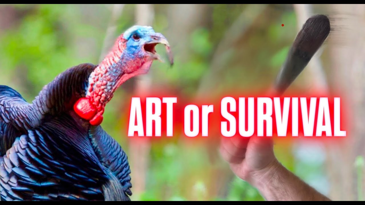 My BRUSH with a KILLER TURKEY - YouTube