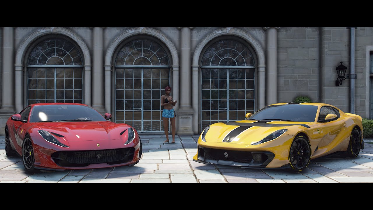 Ferrari 812 Competizione VS. Ferrari 812 Superfast IN GTA 5 | GTA V ...