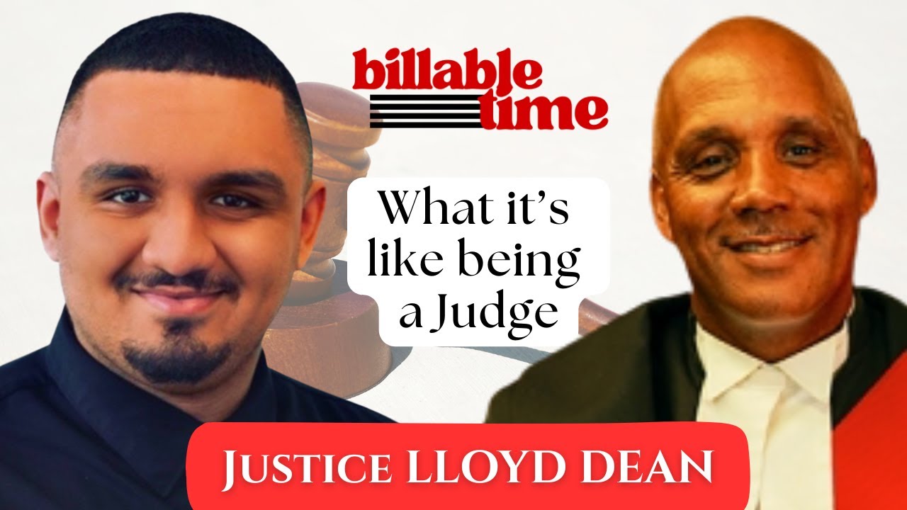 What is it like being a judge? ft. Justice Lloyd Dean - YouTube