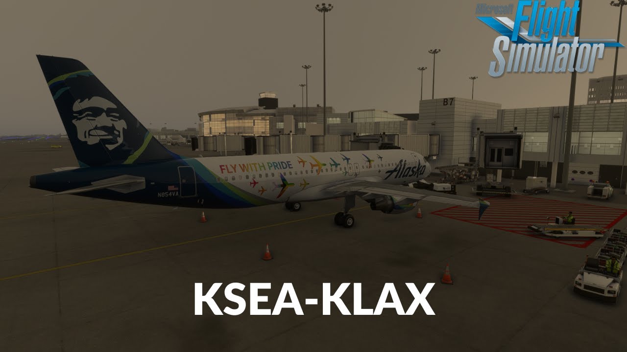[Fenix a320] Seattle-Los Angeles KSEA-KLAX - YouTube