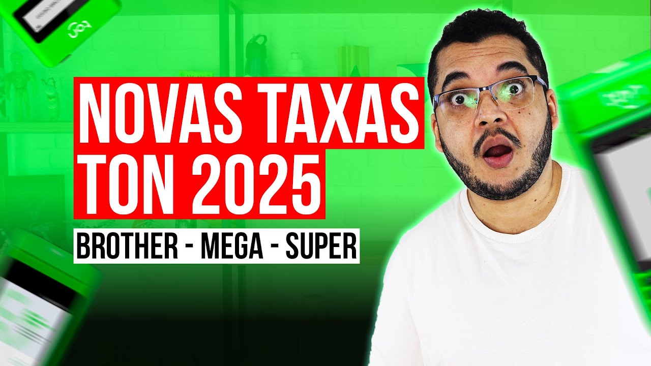 NOVAS TAXAS TON – Planos de TAXA Ton BROTHER, MEGA e SUPER - YouTube