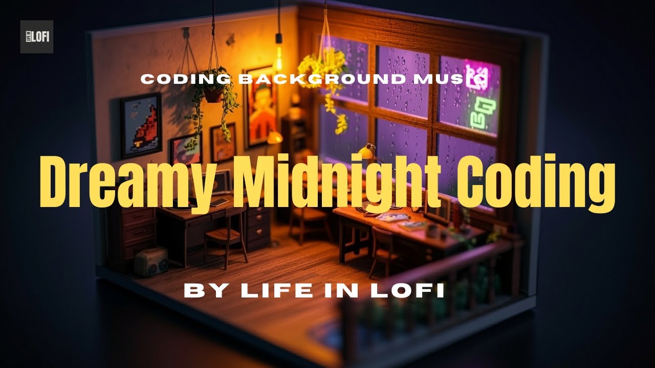 [Life in Lofi] Midnight Coding Session • Dreamy Synthwave | 1 Hour - YouTube