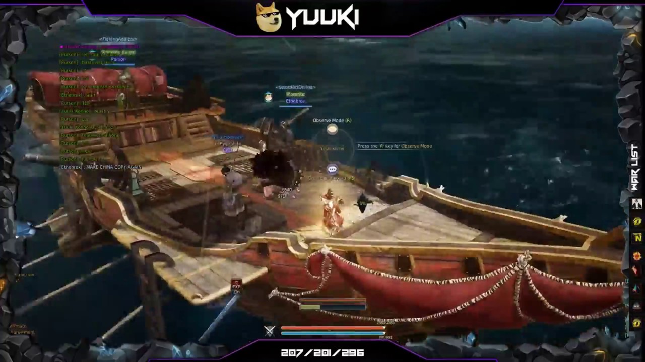 Black Desert Online: Taking Afk fisher in the middle of Margoria Sea ...