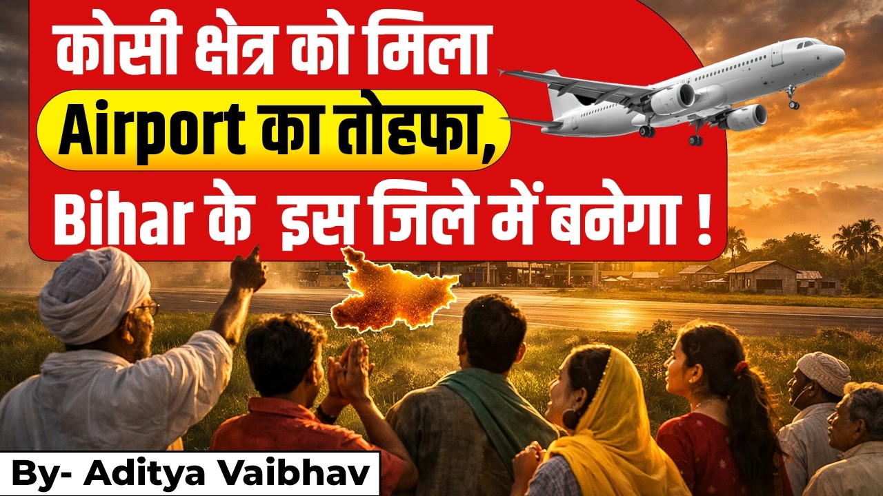 Birpur Airport News: Kosi Region को मिला Airport का तोहफा | Bihar के ...