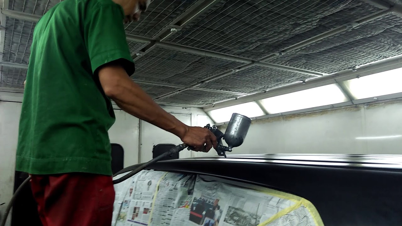 Proses pengecatan menggunakan open - YouTube