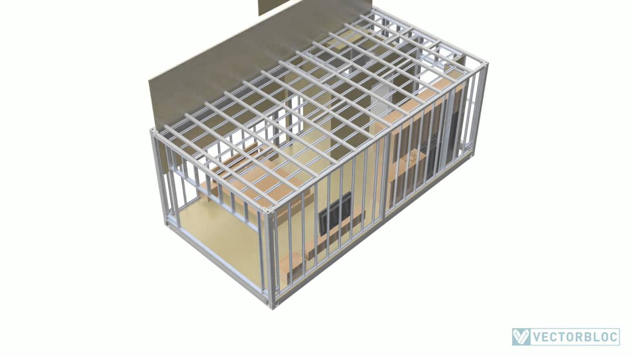 VectorBloc Standardized Modular Construction System - YouTube