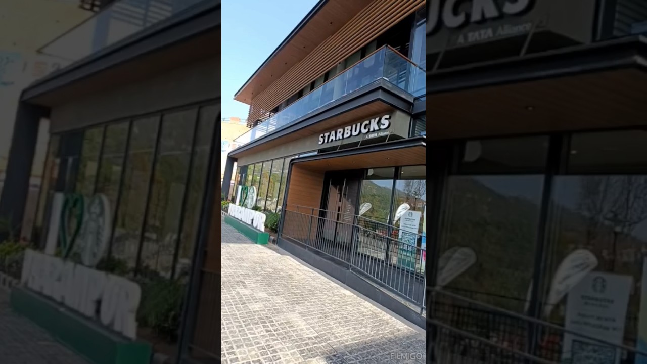 Himachal Pradesh's First Starbucks | Shimla - Dharampur Highway - YouTube