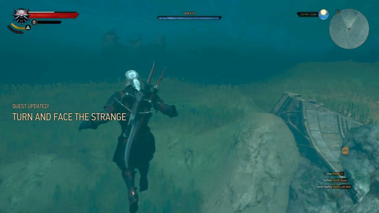 The Witcher 3: Leave Professor Moreau's Laboratory - Turn and face the ...