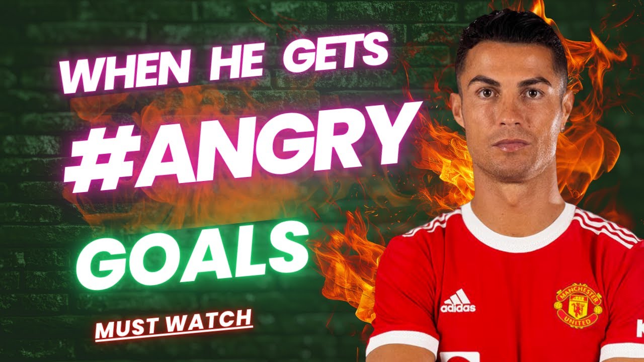 Ronaldo's ANGRIEST Moments Ever Caught on Camera | When CR7 Gets ANGRY ...