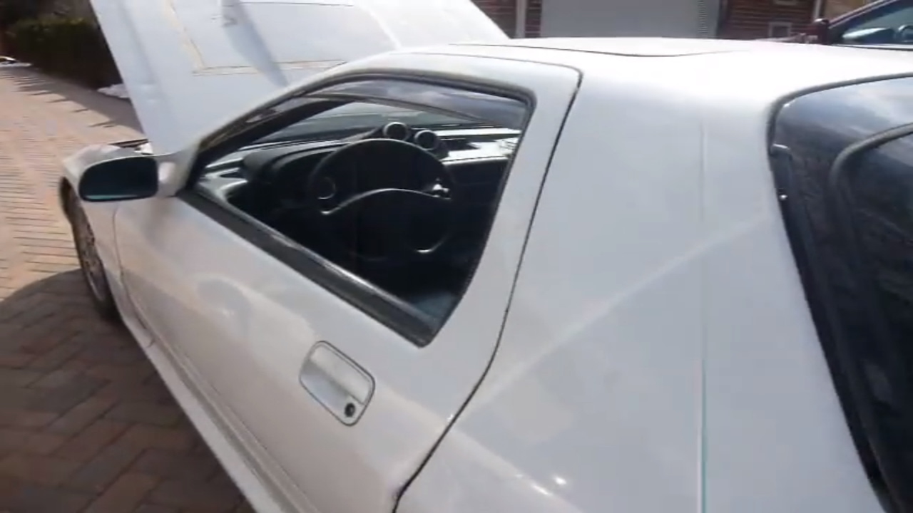 Walkaround my v mount intercooler fc3s - YouTube