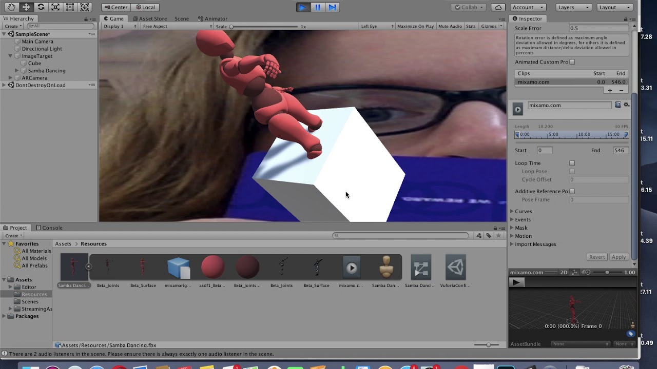 Animation AR exercise - YouTube