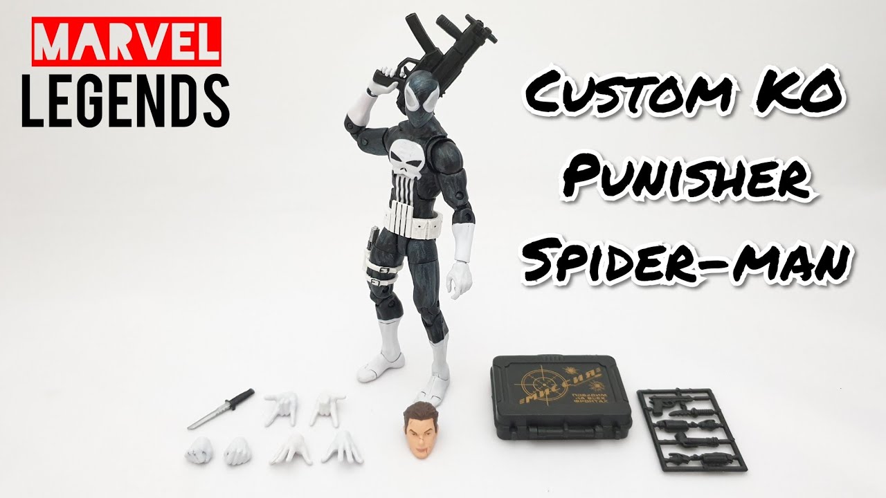 Marvel Legends KO Punisher Spider-man - YouTube