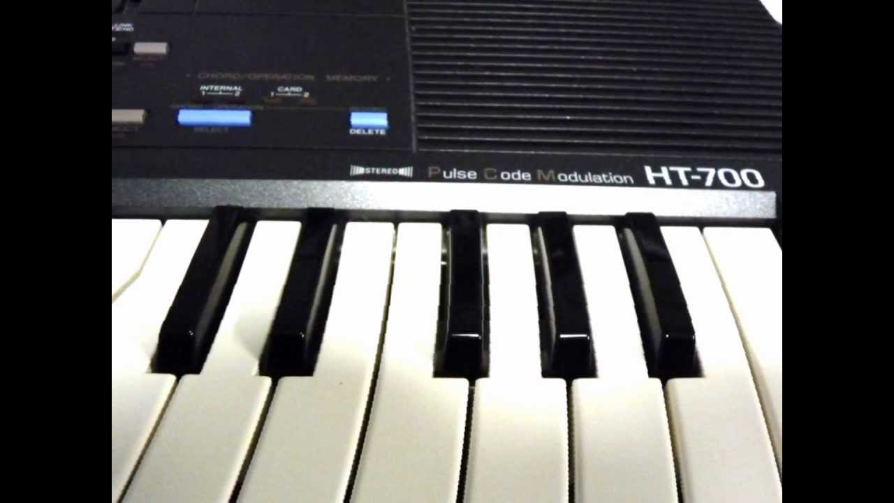 HT-700 Multi-timbral MIDI Synth w/2 VCFs - YouTube