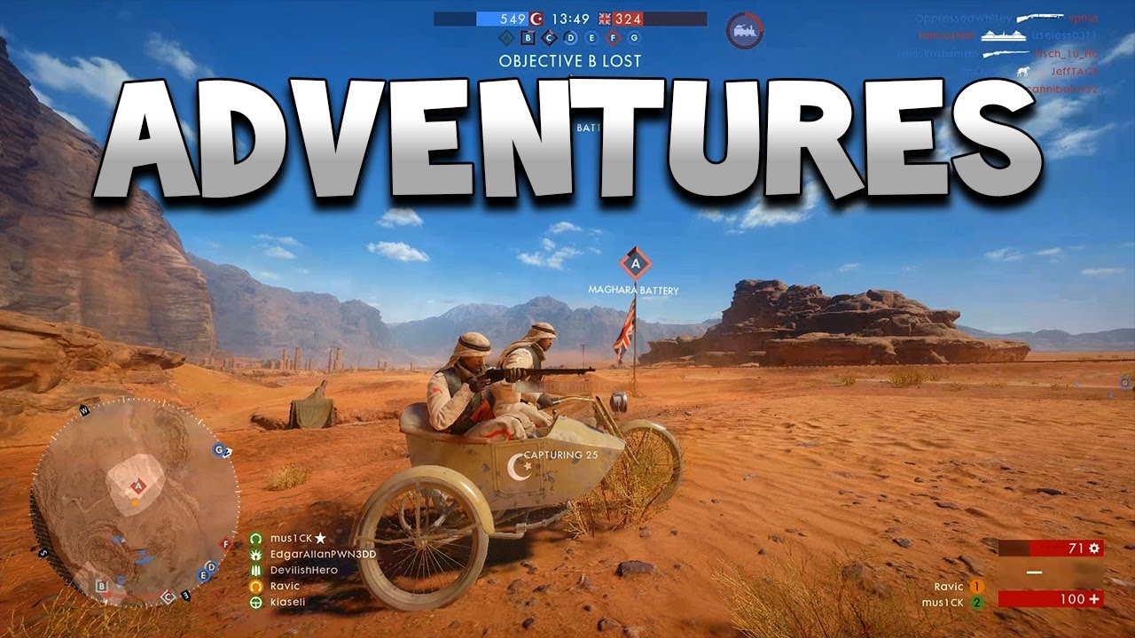 Battlefield 1 Adventures - YouTube