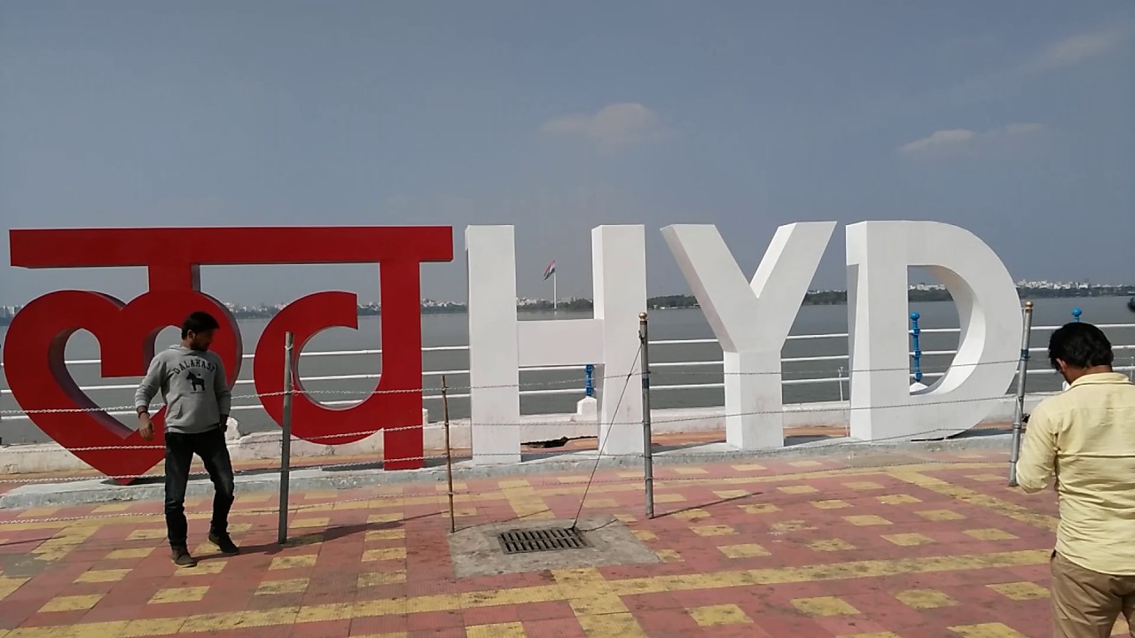 Love Hyderabad Symbol at Tank Bund - YouTube