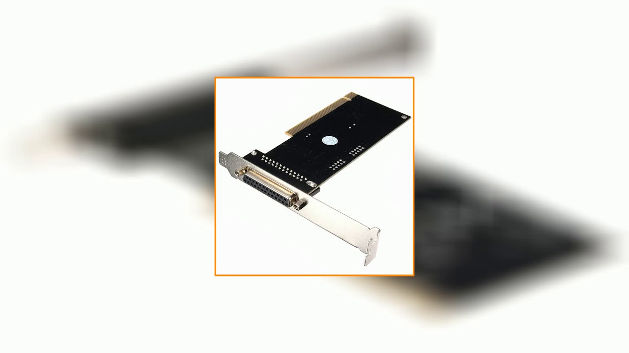 PCI I/O Parallel Port DB25 25 Pin IEEE 1284 Printer Card Controller ...