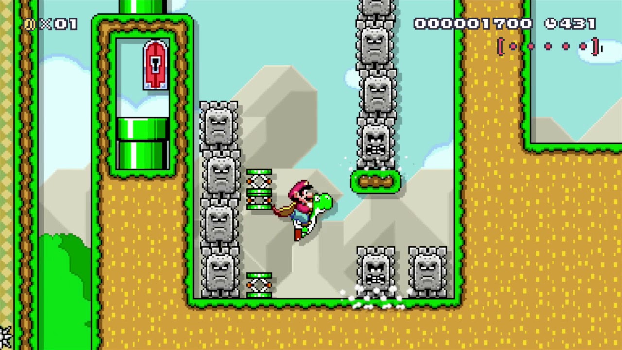 Calm down Me Boy[Ninjamike vs Mario Maker]#10 - YouTube