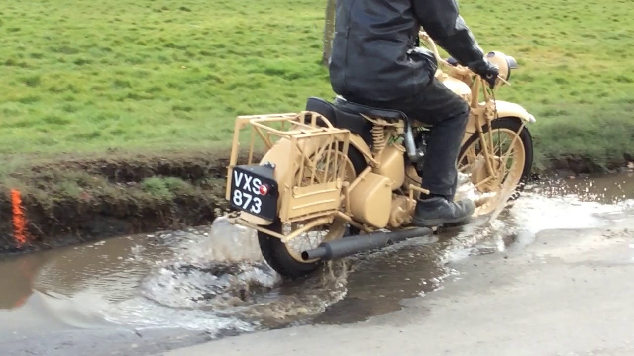 stuart bray motorcycles -BSA WM20 in desert trim 1940-1943 finish ...