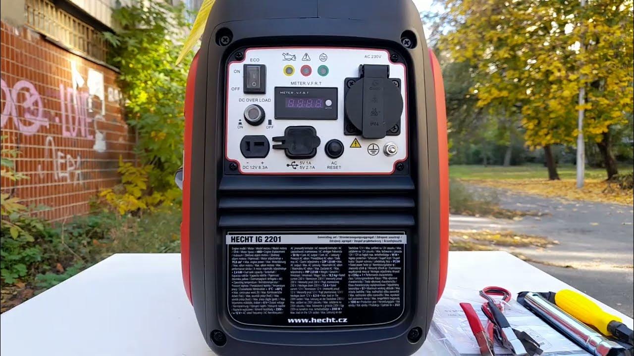 Генератор HECHT IG 2201 - обзор - YouTube
