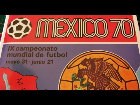 Mexico 1970 PANINI Sticker Album REVIEW - YouTube