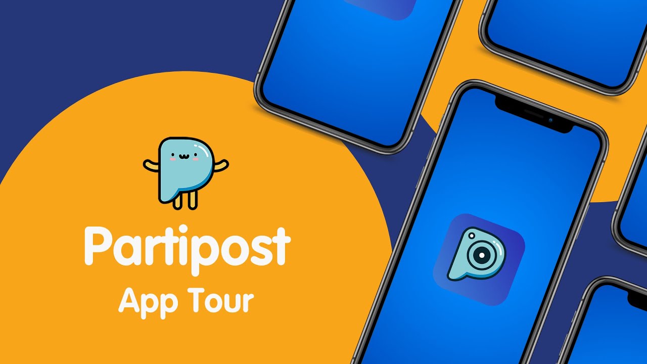 APP TOUR! All you need to know about the Partipost app - YouTube