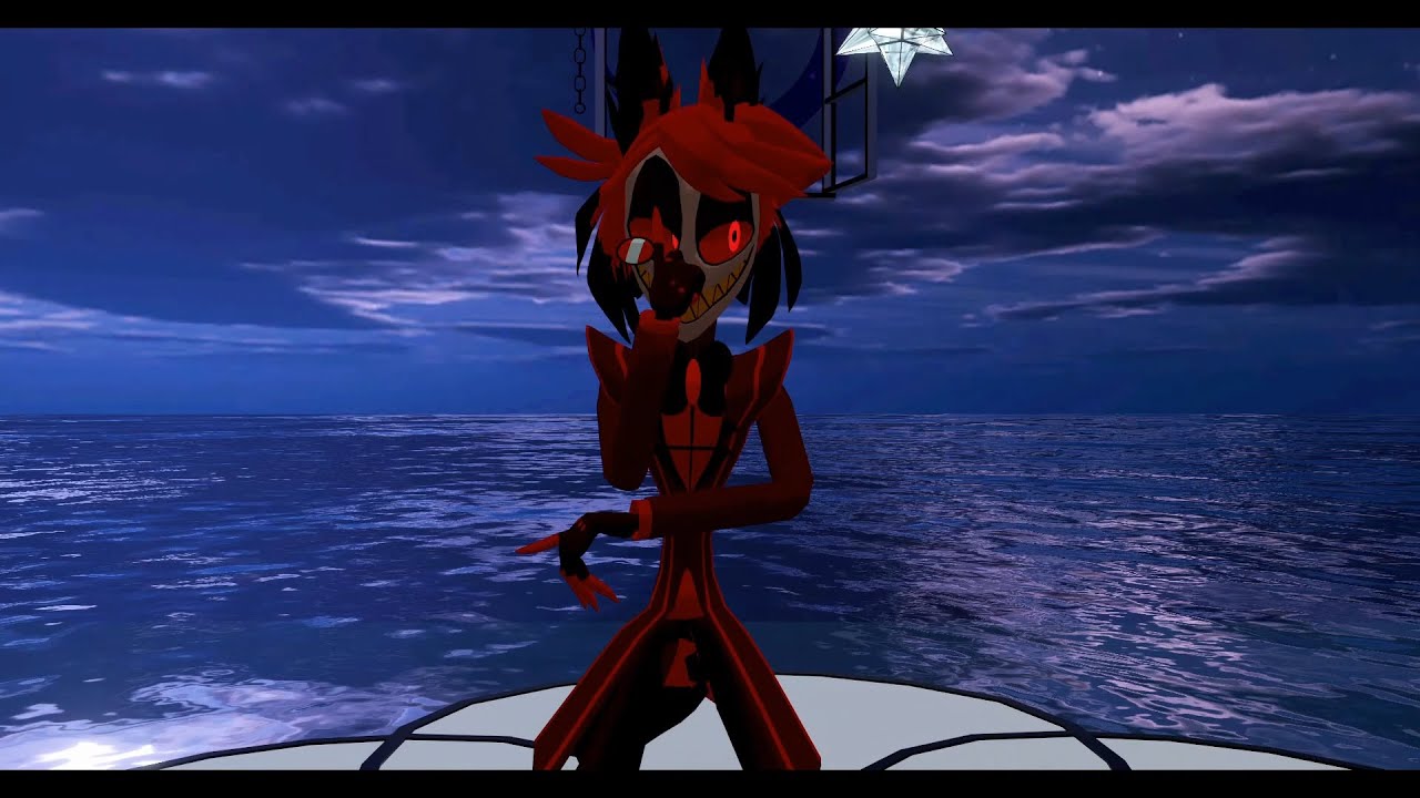 VRChat MMD Dance World (SNOBBISM) Alastor - The Radio Demon - YouTube