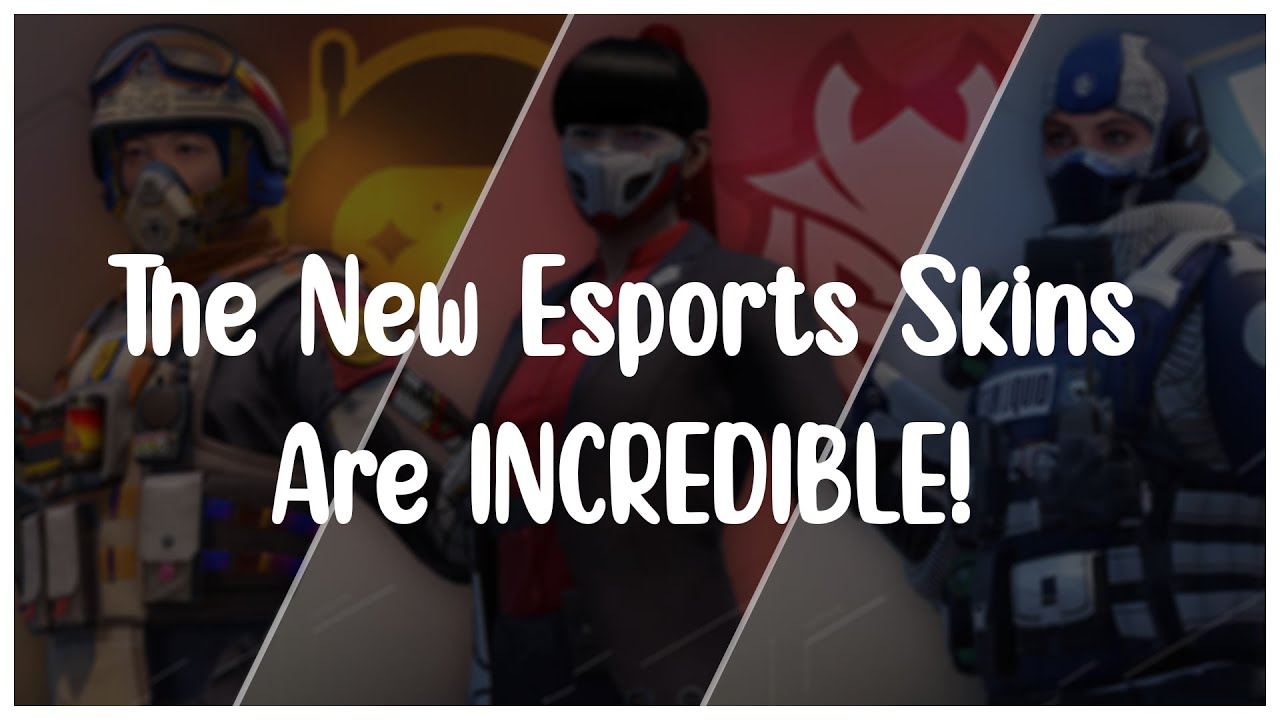 These NEW R6 Esports Skins Are AMAZING! (Rainbow Six Siege) - YouTube
