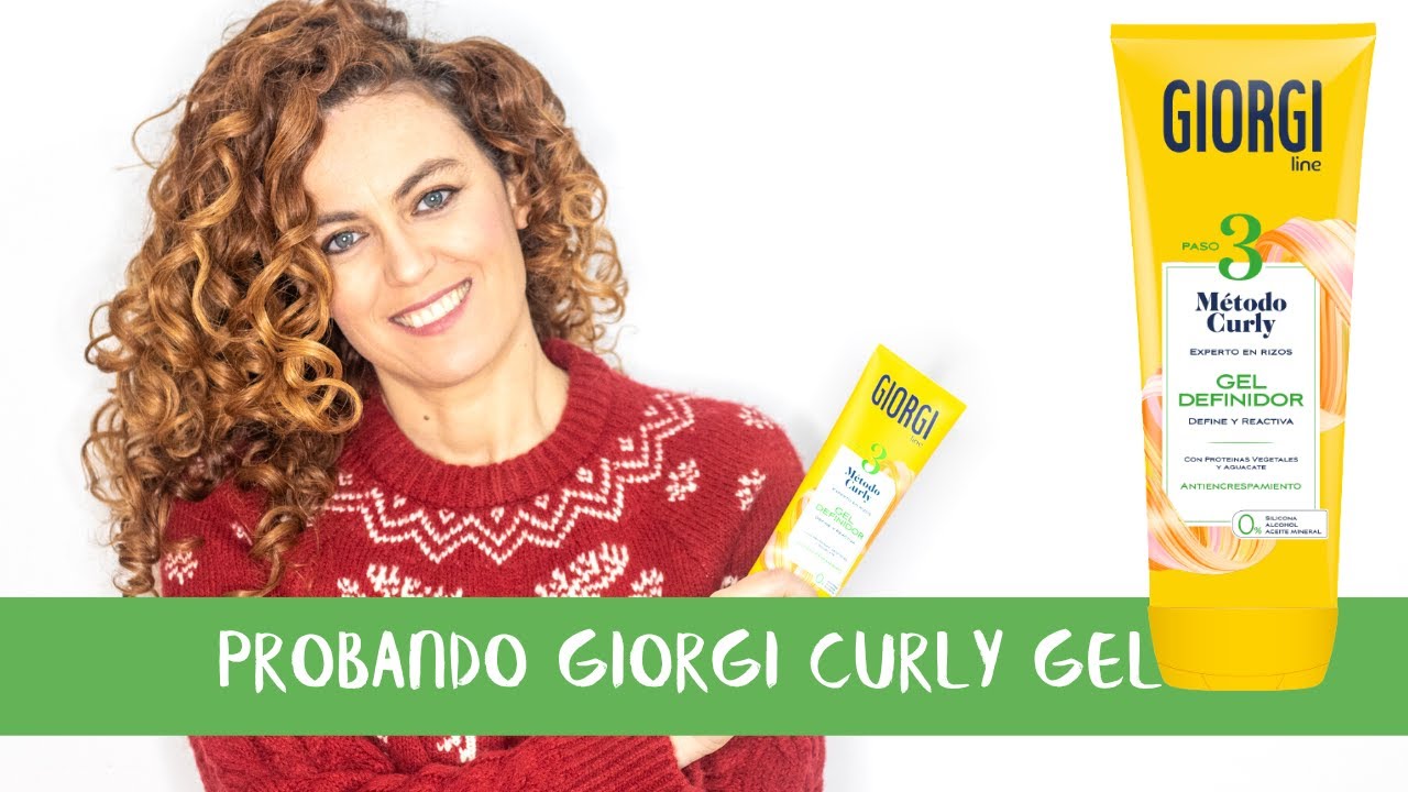 Probando el GIORGI CURLY GEL - YouTube