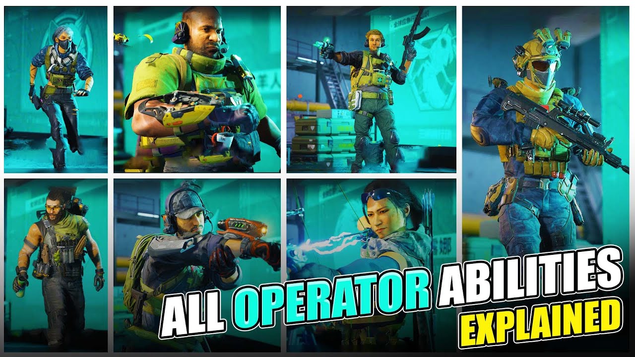 Delta Force All operators Ability Explained- Mobile and PC - YouTube