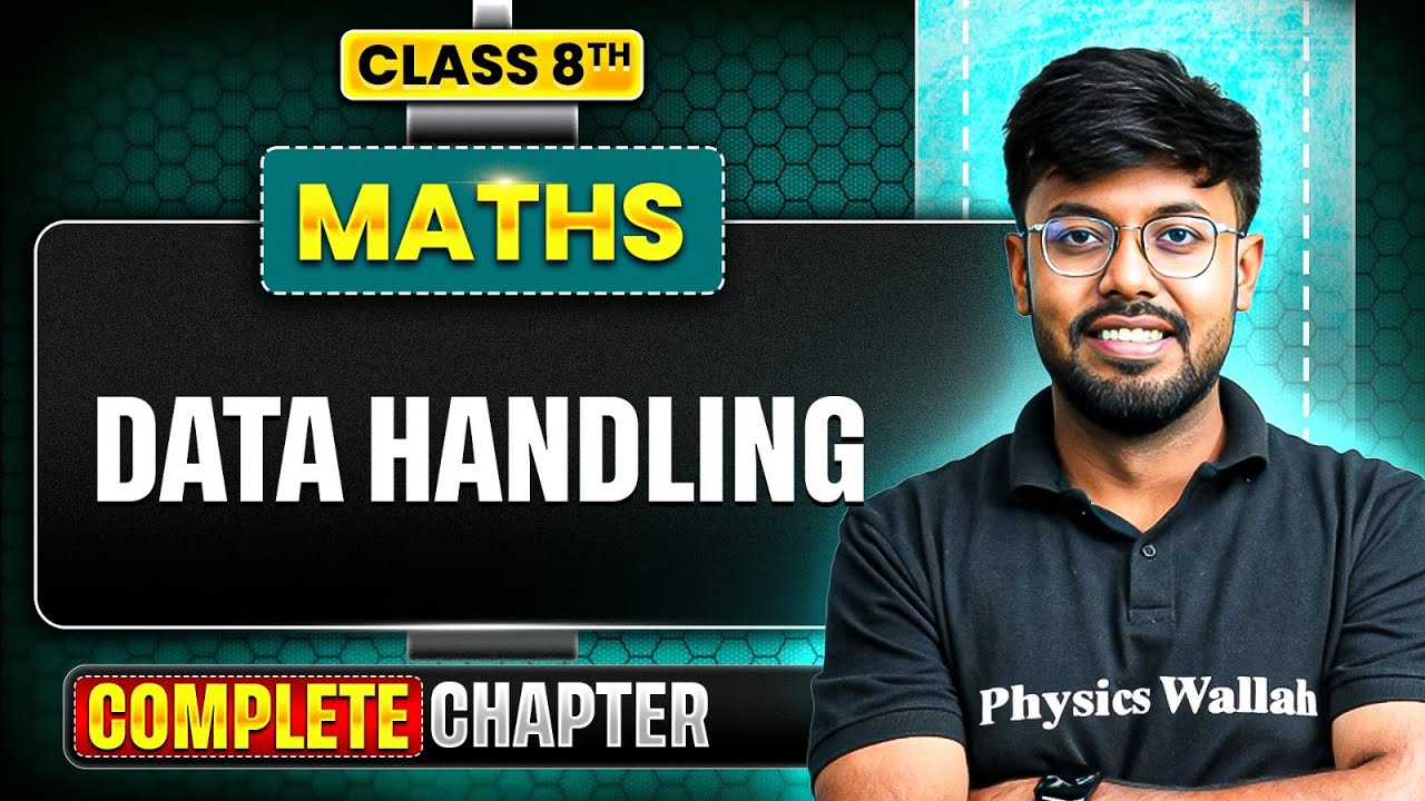 Data Handling | Class 8 Maths ICSE | Complete Chapter Explaination | PW ...