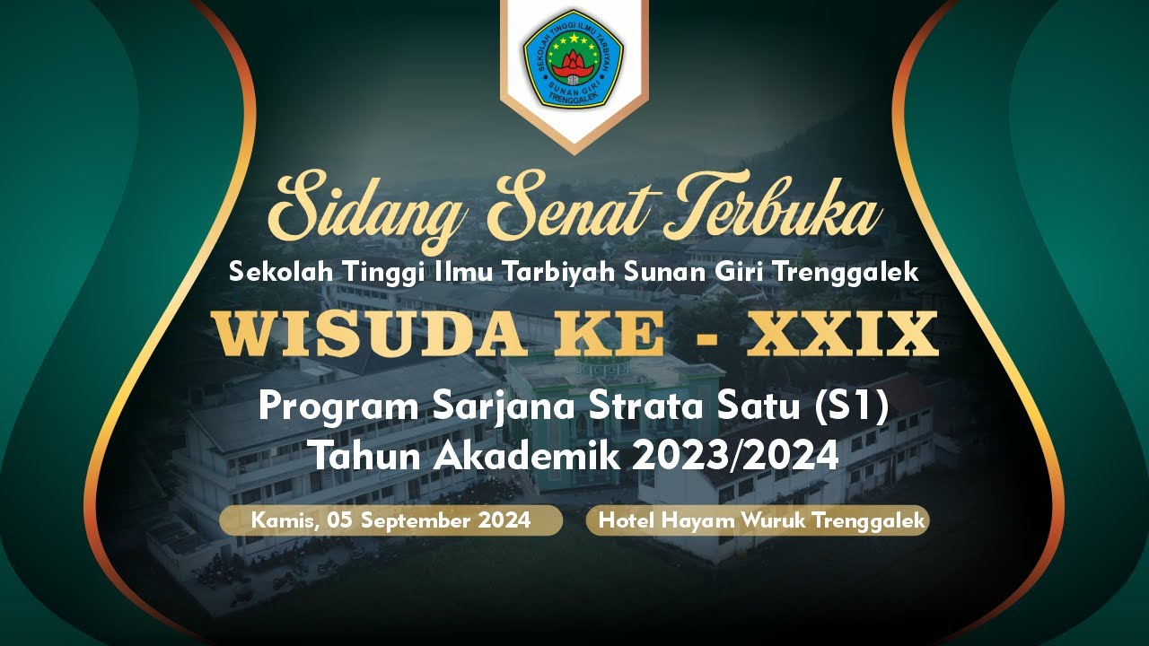🔴📡LIVE WISUDA STIT SUNAN GIRI TRNGGALEK || TRENGGALEK - HOTEL HAYAM ...