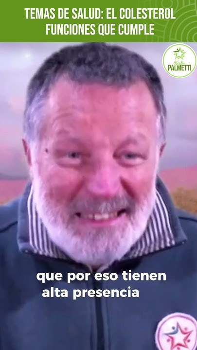 Funciones que cumple el colesterol - YouTube