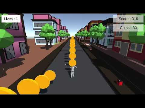 Siddharth Varde - Game Like Subway Surfers Gameplay - Unity (Outscal) - YouTube