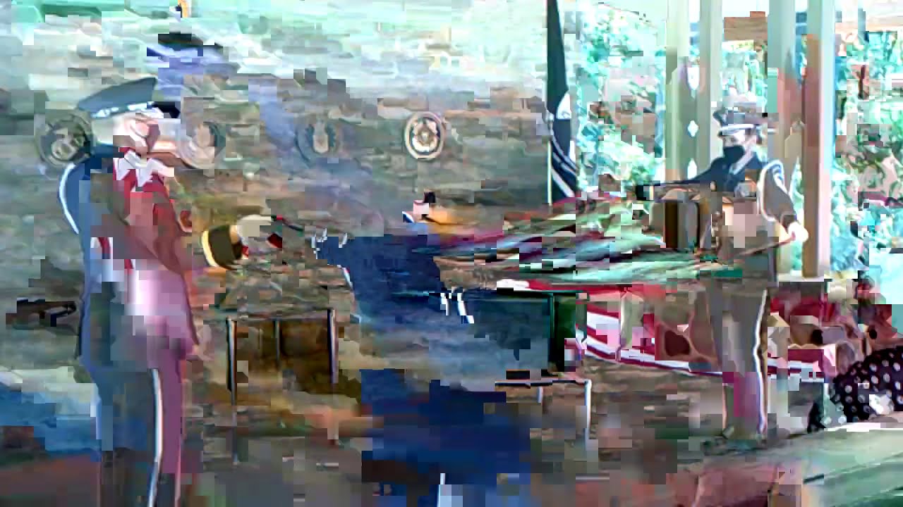 Firing Rifle Salute to U.S. Air Force Veteran Charles Douglas Mackey at ...