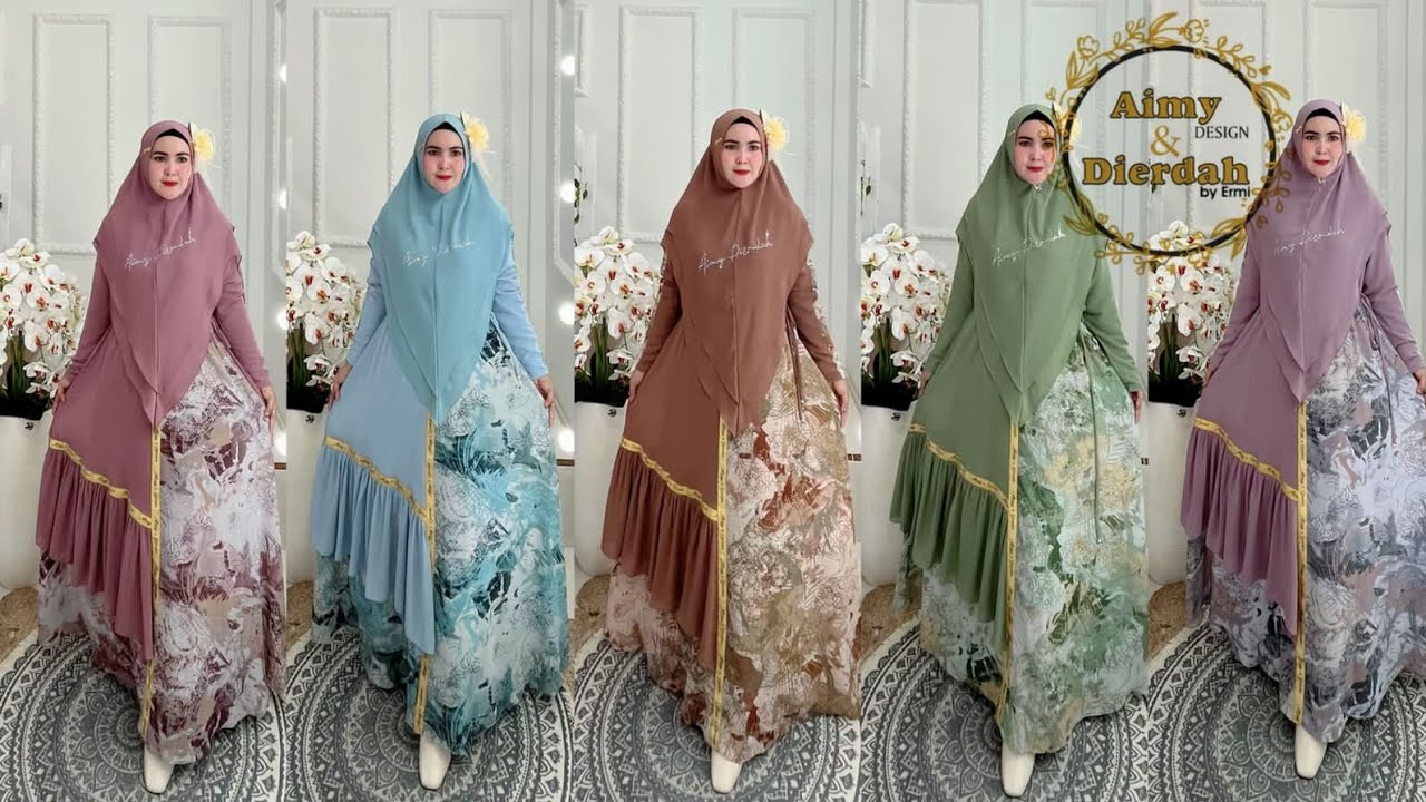 BEAUTY WITH SYARI ️ KOLEKSI GAMIS SYARI TERBARU OKTOBER 2022 DARI 3 ...