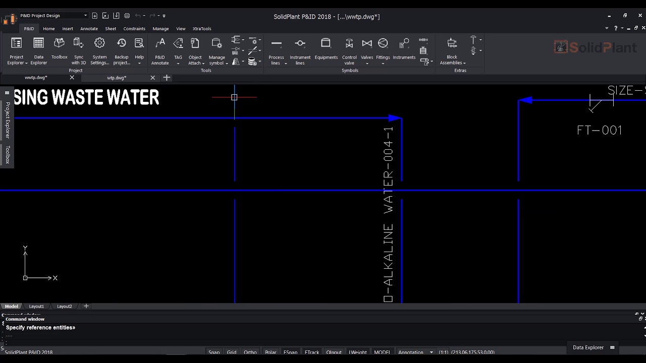 How To Break Lines In SolidPlant P ID YouTube How To Break Lines In SolidPlant P ID YouTube